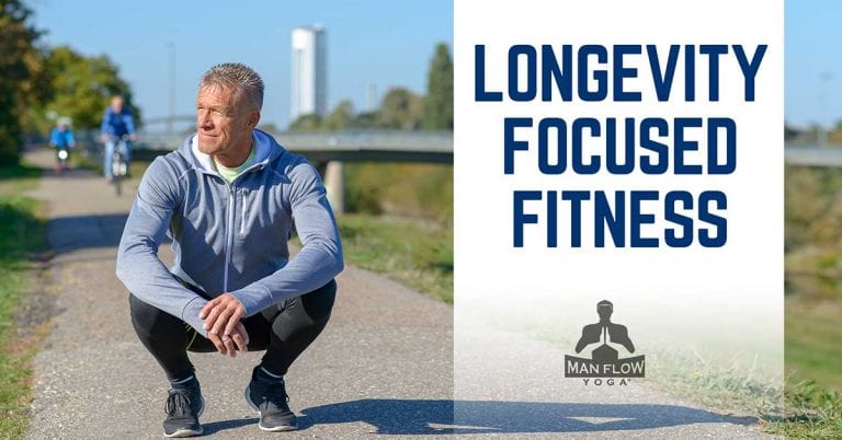 Longevity-Focused Fitness - Man Flow Yoga