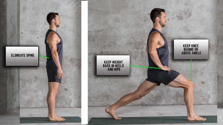 High Lunge for Beginners and Men | A Step-by-Step Tutorial - Man Flow Yoga