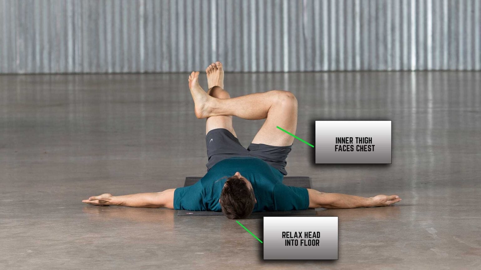 Figure Four Yoga Pose for Beginners and Men | A Step-by-Step Tutorial ...