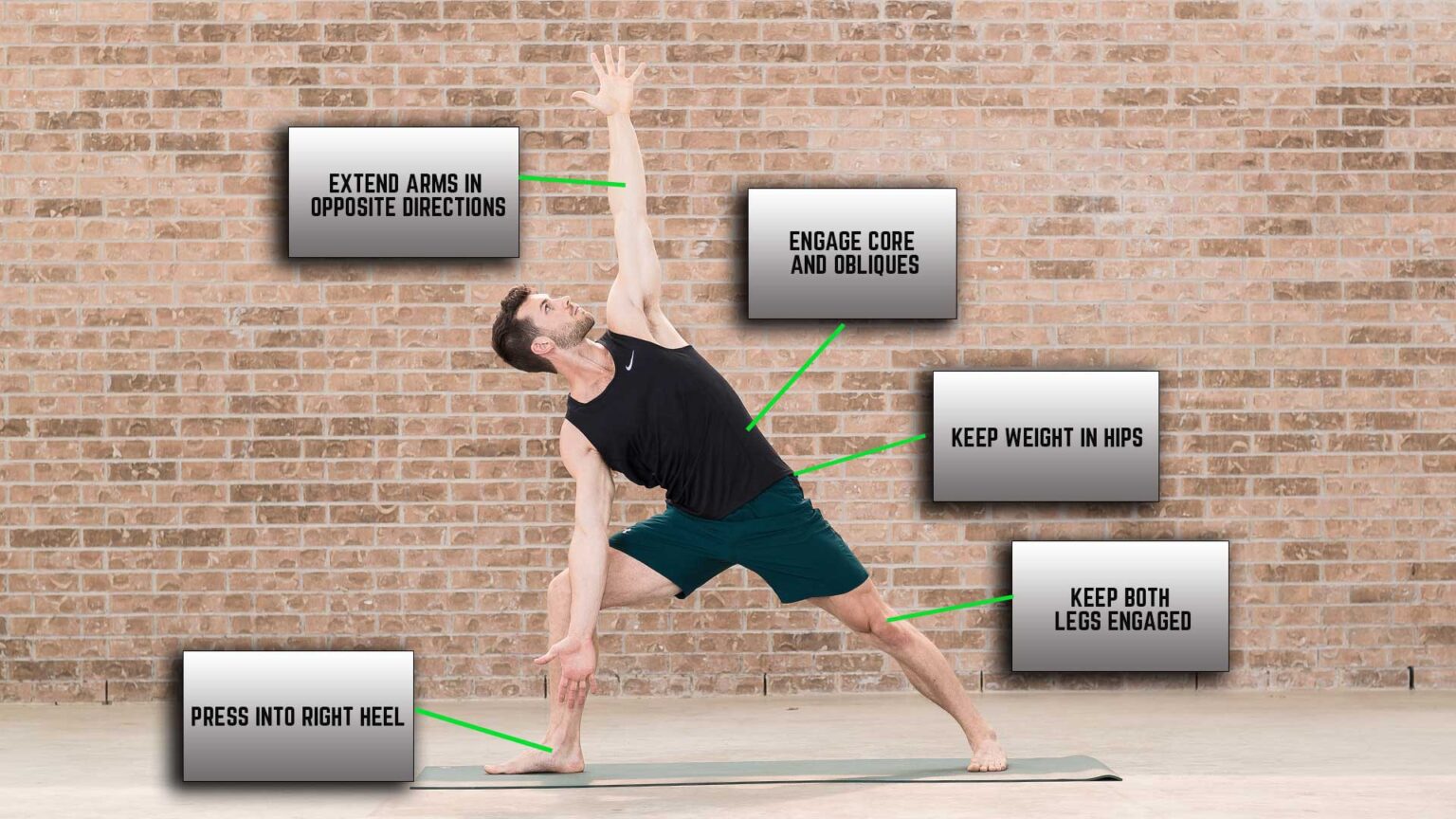 Side Angle Pose for Beginners and Men | A Step-by-Step Tutorial for ...
