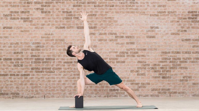 Side Angle Pose for Beginners and Men | A Step-by-Step Tutorial for ...