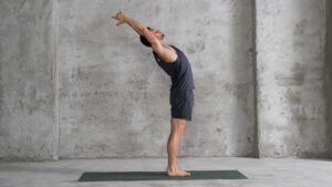 Standing Backbend for Beginners and Men | A Step-by-Step Tutorial for ...